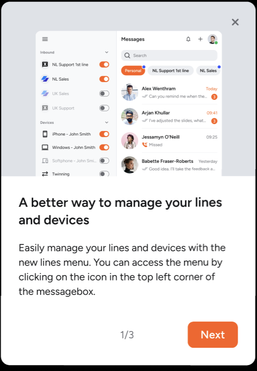 How do I know what is new in the Xelion Windows App?
